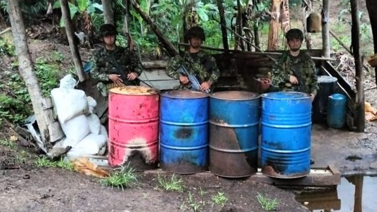 Desmantelan dos laboratorios para producción de pasta base de coca en ...
