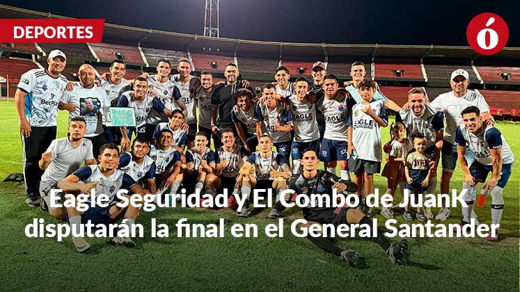 Eagle Seguridad y El Combo de JuanK definen al campeón de la Copa Ciudad de Cúcuta